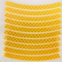 China Custom Diamond Grade Reflective Stickers 48x95mm for Vehicle Safety - Multiple Colors Available for sale