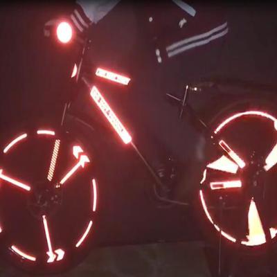 China Custom Diamond Grade Reflective Stickers 48x95mm High Brightness Self-Adhesive Safety Decals for sale