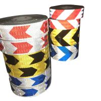 China 1.22m x 45.72m High-Intensity Reflective Vehicle Tape with 10-Year Service Life and Strong Adhesive for sale