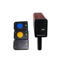China 32mm Red Reflective Logo Retroreflectometer with 3500mAh Battery and DC 8.4V Charger for Traffic Sign Testing for sale
