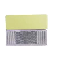 China 15cm x 5cm Class 1 Red & White Car Reflective Stickers - High Visibility Safety Tape for sale