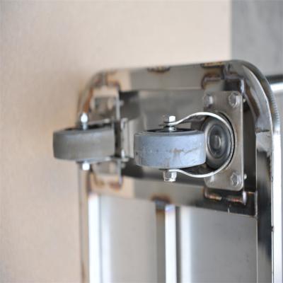 China Warehouse Hand Trolley  Warehouse Hand Push Rolling Trolley Cart for sale