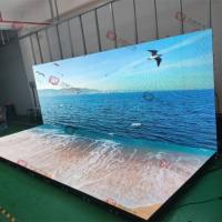 China P3.91 P4.81 P6.25 Interactive LED Dance Floor Advertising Capacitive for sale