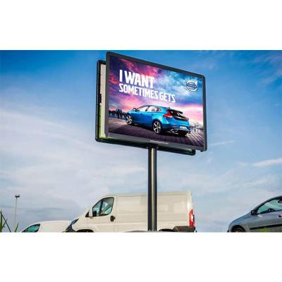 China Street 960x960mm IP65 Waterproof Large LED Signs Double Sided P8 Advertising for sale