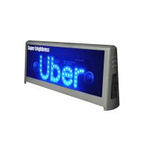 China 1920hz Refresh Rate 4G GPS P3 HD Taxi Top LED Display for sale