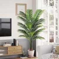 China Eco-Friendly Big Potted Faux Palm Tree Lemon Tree For Wedding Decoration With Low MOQ for sale