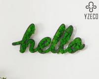 China Custom Moss Letters 3D Logo Sign for Company Decoration Year Occasion Acceptable OEM ODM for sale