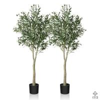China Indoor and Outdoor Home Garden Decorative Green Artificial Bonsai Tree for Decoration for sale