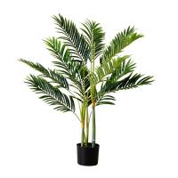 China PVC 100cm/120cm/160cm/180cm/210cm/240cm Artificial Potted Palm Trees for Home Decoration for sale