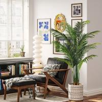 China High Simulation Leaves Make Our Areca Palm Plants Perfect for Mother's Day Decoration for sale