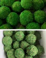 China Various Size Artificial Plants Flower Ball Moss Ball for Birthday Gift Home Decoration for sale