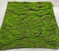 China Green Fakes Moss Art Decor Panel Artificial Grass Moss Carpet for Plant Wall for sale