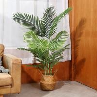 China Artificial Bamboo Palm Tree for Home and Garden Bright Green or Customized Color for sale