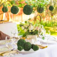 China Artificial Green Moss Grass Ball Perfect for Bithday Gift Wedding or Home Decoration for sale