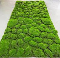 China Sample Green Simulated Moss Wall for Artificial Moss Sheet Plant Type Moss for sale