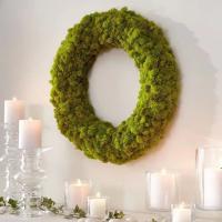 China Christmas Decorations Metal Moss Sign Letters for Wall Decoration for sale