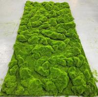 China Home Garden Greening Decoration 1M*1M Simulation Lawn Lichen Grass Barks with Moss for sale