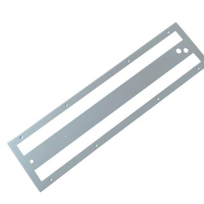 China Equipment Bracket Special Made Sheet Metal Fabrication with Black Powder Coating for sale
