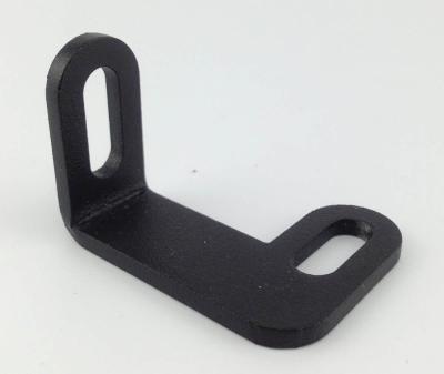 China Black Powder Coated Metal Stamping Parts with SGS Certification and Customized Design for sale