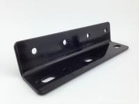 China Black Powder Coated Metal Stamping Parts with SGS Certification and Customized Design for sale