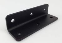 China Black Powder Coated Metal Stamping Parts with SGS Certification and Customized Design for sale