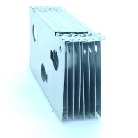 China Spraying Surface Processing OEM Aluminum Extrusions Profile CNC Machining Silver Anodizing for sale