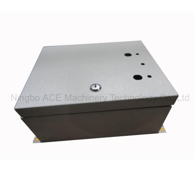 China Customized Stamping Parts Metal Enclosure with Black Powder Coating Surface Finish for sale