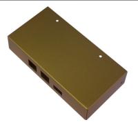 China Customized Stamping Parts Metal Enclosure with Black Powder Coating Surface Finish for sale
