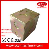 China Stamping Sheet Metal Fabrication Electronics Box with Multi-Position Fine Blanking for sale