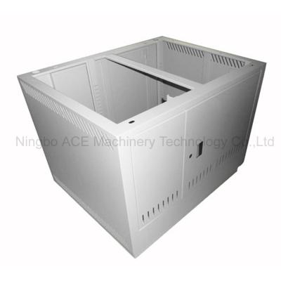 China Customized Indoor Fine Blanking Multi-Position Steel Electrical Box with Spraying for sale