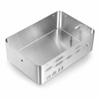 China Stamped Bending Welded Aluminum Stainless Steel Bracket Box with SGS Forming Process for sale