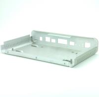 China Customization Options White Anodizing Aluminum Sheet Metal Bending Components Housing for sale