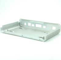 China Customization Options White Anodizing Aluminum Sheet Metal Bending Components Housing for sale