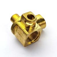 China Measuring Tool Control Brass Forging Pipe Connect Parts for OEM CNC Machining Needs for sale