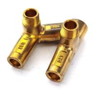 China RoHs Certified Brass Pipe Fittings Forging with Customized Design by OEM CNC Machining for sale