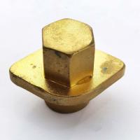 China Precision CNC Machining Brass Ball Column with /-0.005mm Tolerance and ASTM Standard for sale