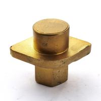 China Precision CNC Machining Brass Ball Column with /-0.005mm Tolerance and ASTM Standard for sale