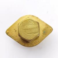 China Precision CNC Machining Brass Ball Column with /-0.005mm Tolerance and ASTM Standard for sale