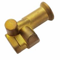 China Customized Brass Y-Junction Air Valve CNC Machining Part for Industrial Equipment for sale