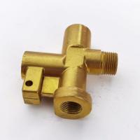 China Customized Brass Y-Junction Air Valve CNC Machining Part for Industrial Equipment for sale