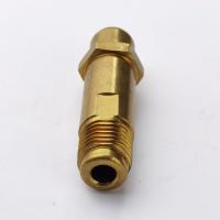 China ASTM Standard CNC Machining Brass Connector Part with Tolerance /-0.005mm and Design for sale