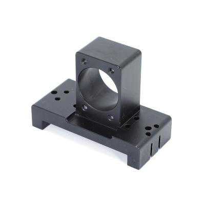 China Customization High Precision CNC Machining of Base Parts in Black Anodization for OEM for sale