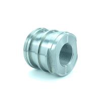 China Metal Processing Machinery Parts OEM Copper Bushing CNC Machining in Color Anodization for sale