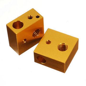 China Condition Metal Processing Machinery Parts Color Anodized Aluminum Lock CNC Machining for sale