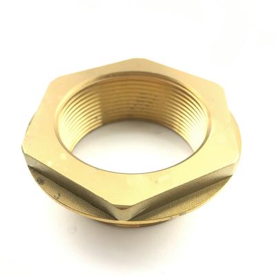 China Customized Copper Forged Hexagon Nut with and /-0.05mm Tolerance for sale