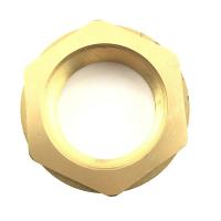 China Customized Copper Forged Hexagon Nut with and /-0.05mm Tolerance for sale