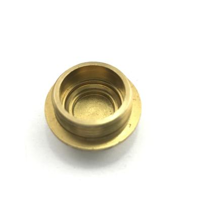 China High Precision Copper External Thread Nut Model NO. L071 Tolerance /-0.05mm by OEM for sale