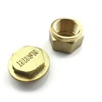 China High Precision Copper External Thread Nut Model NO. L071 Tolerance /-0.05mm by OEM for sale