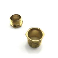 China High Precision Copper External Thread Nut Model NO. L071 Tolerance /-0.05mm by OEM for sale