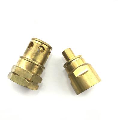 China Metal Processing Machinery Parts Custom Made CNC Machining Forging Copper Connection for sale